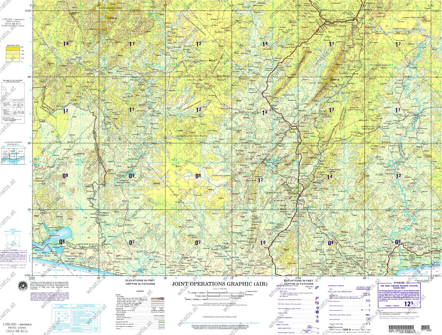 NB-30 3-3│2001│NB 30-11│Aboso│US. National Imagery and Mapping Agency ...